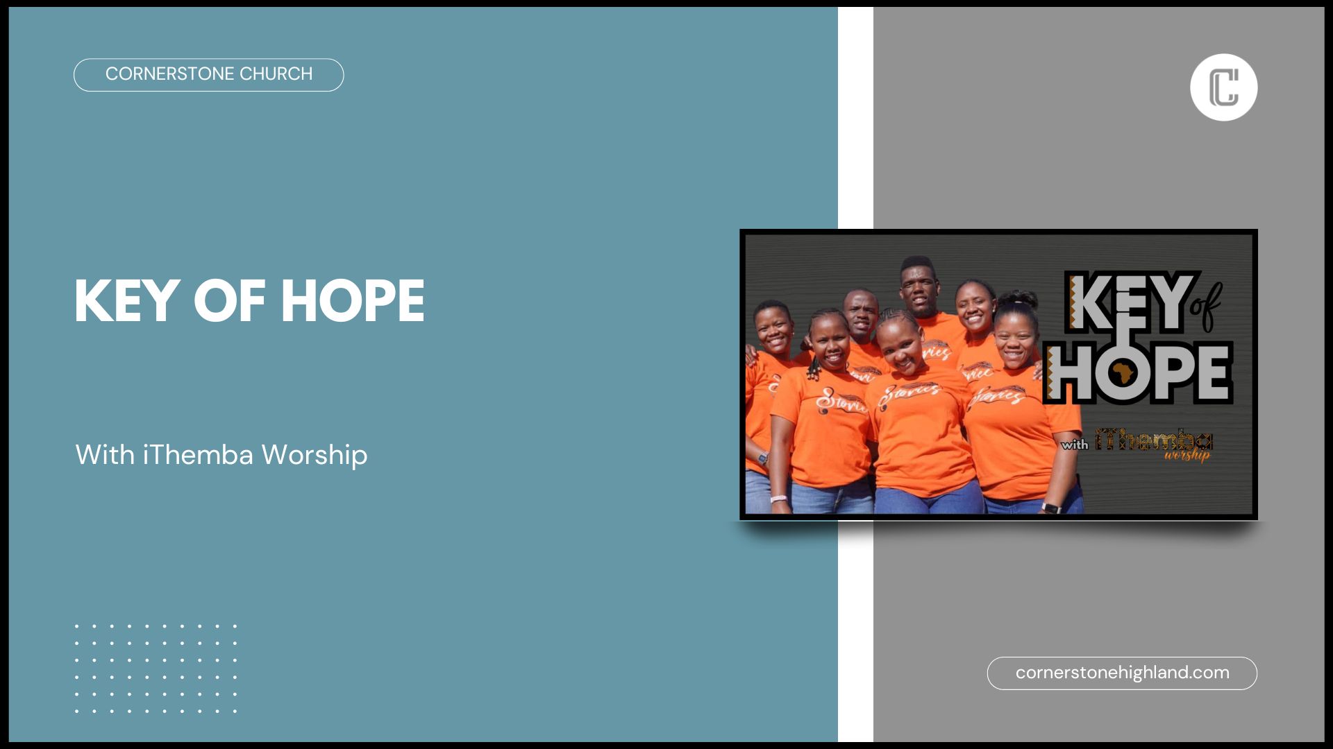 Key of Hope - Cornerstone Highland Church
